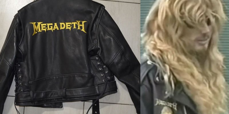 Buy Dave Mustaine’S 1990 Custom Megadeth Leather Jacket For Only $4,814 ...